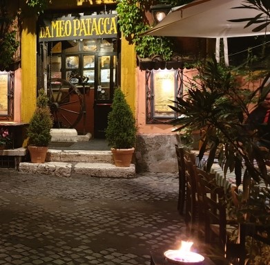 RISTORANTE DA MEO PATACCA| Roma-Trastevere| Menù gruppi